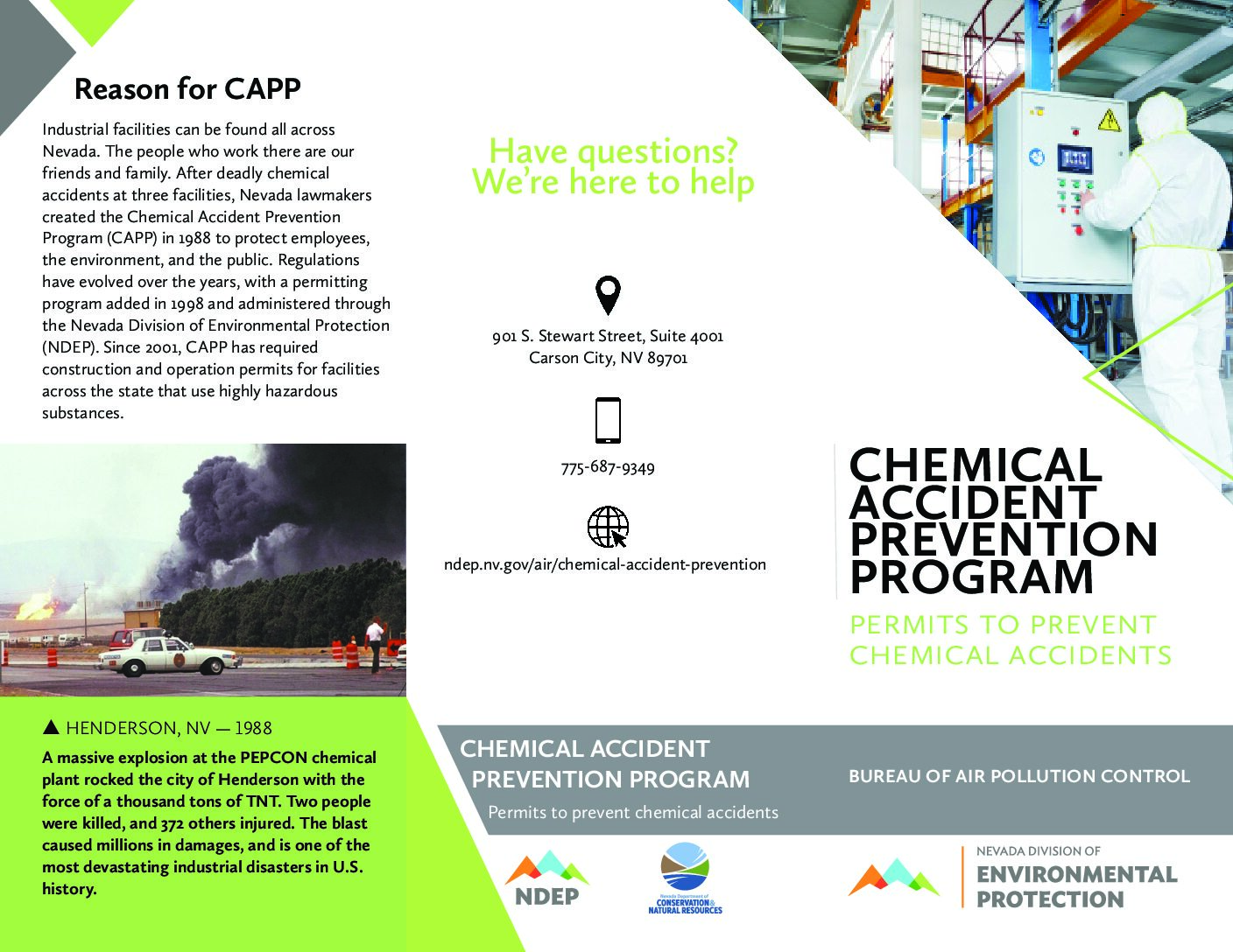 Nevada’s Chemical Accident Protection Program – Business Environmental ...